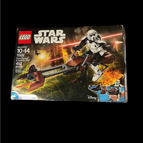 Lego | Toys | Lego Star Wars Scout Trooper Speeder Bike Set 749 | Poshmark